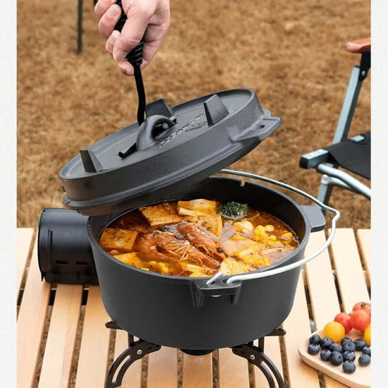 KELEDAY Cast Iron Dutch Oven Pot – Naturehike Pakistan